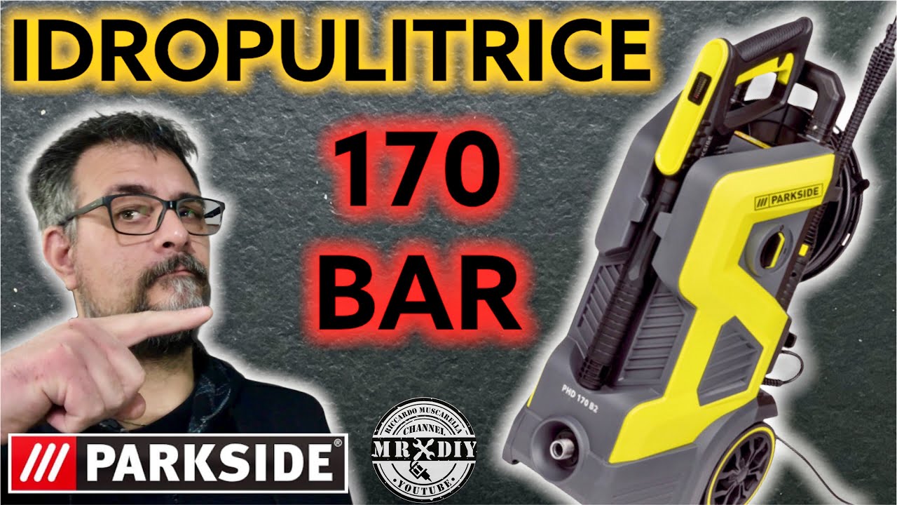 Nuova idropulitrice ad alta pressione PARKSIDE LIDL. PHD 170 B2. 170 ...