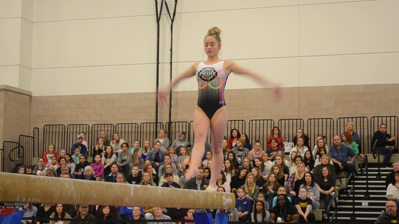 Audrey Davis - Balance Beam - 2020 Kim Zmeskal's Texas Prime Meet ...