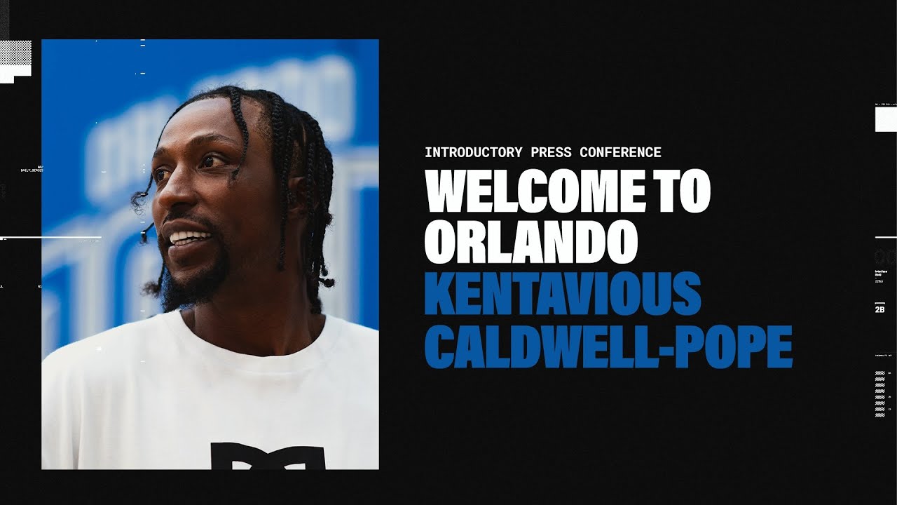 WELCOME TO ORLANDO KENTAVIOUS CALDWELL-POPE - YouTube