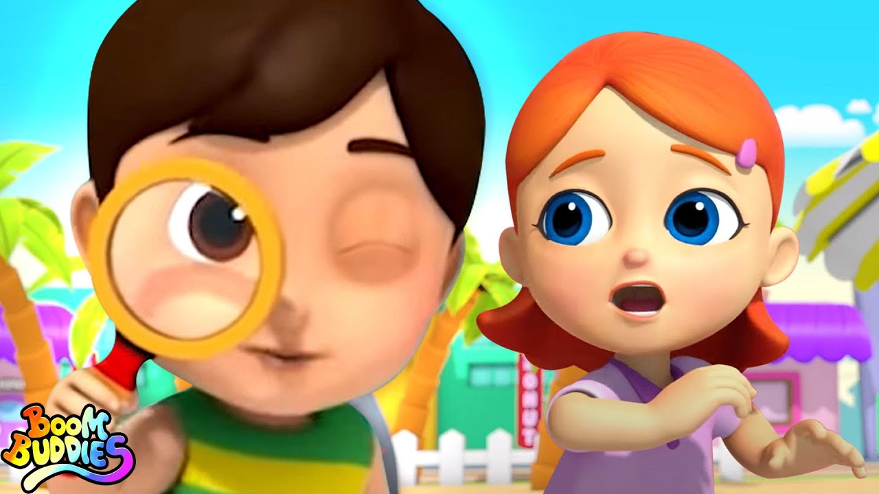 Peek A Boo Hide and Seek, Fun Cartoon Video for Children by Boom ...