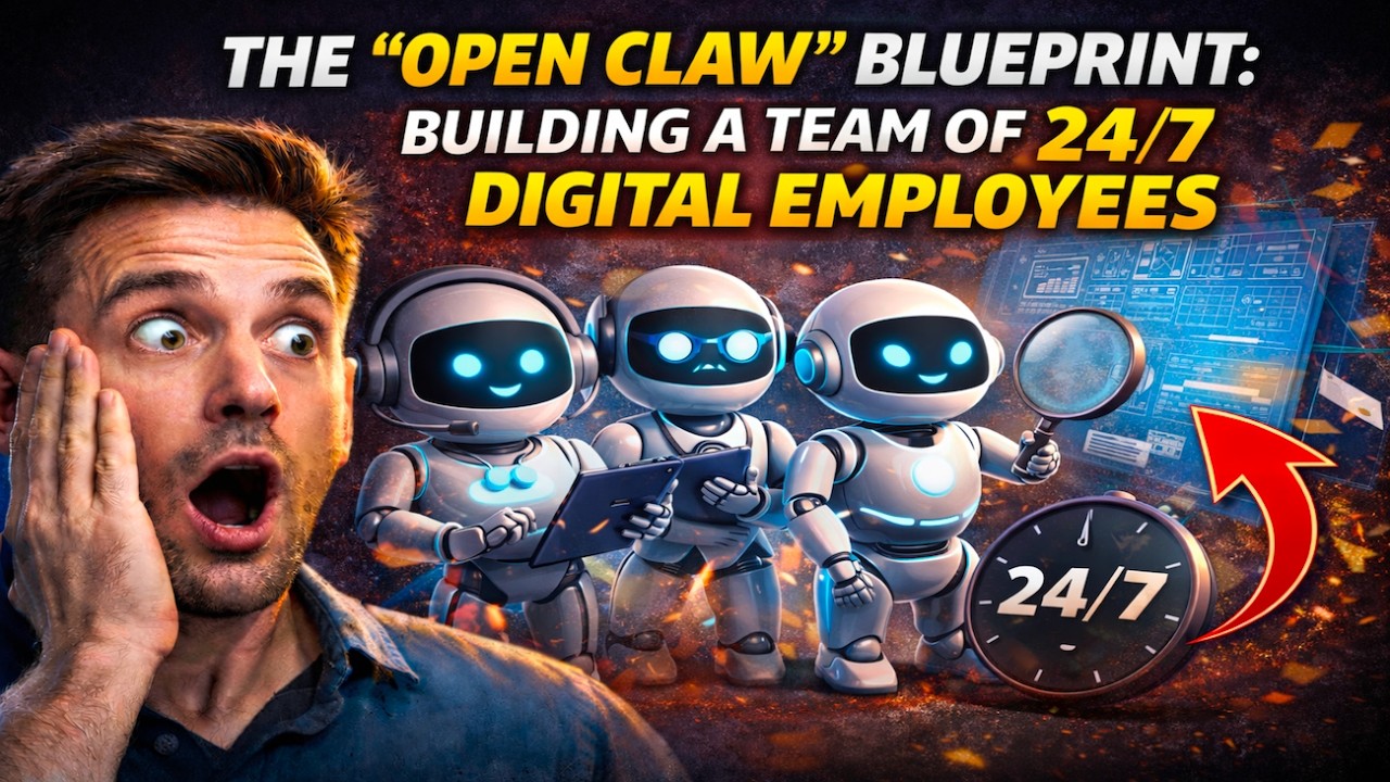 The "Open Claw" Blueprint: Building a Team of 24/7 Digital Employees 🤖 ...