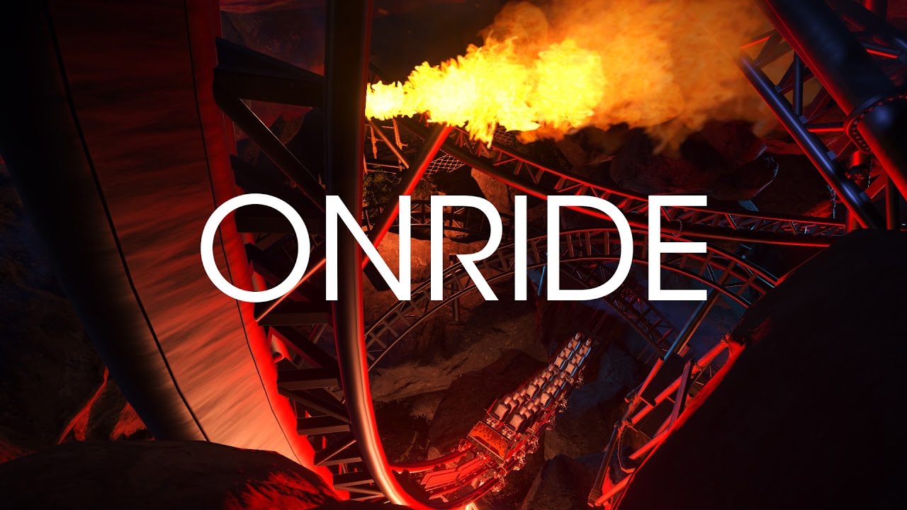 Onride - Inferno The Volcano Coaster Planet Coaster - YouTube