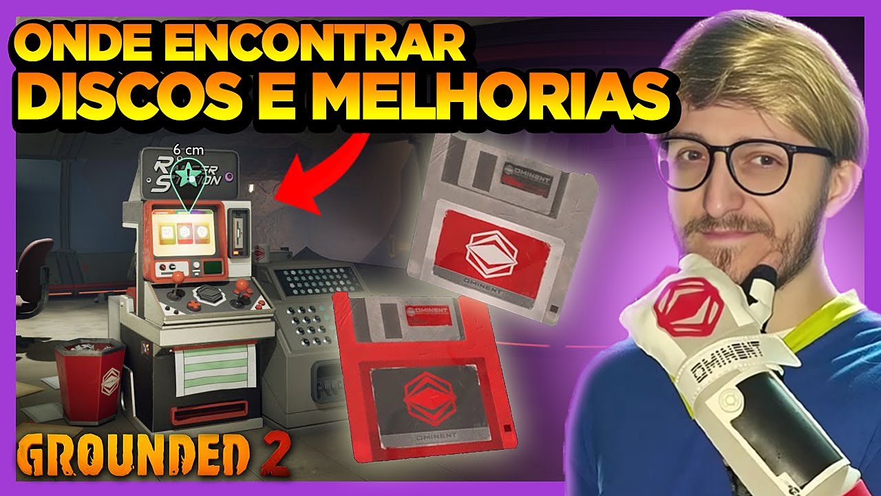 GROUNDED 2: TURBO Disc e Optical Disc! Todas as Localizações de DISCOS ...