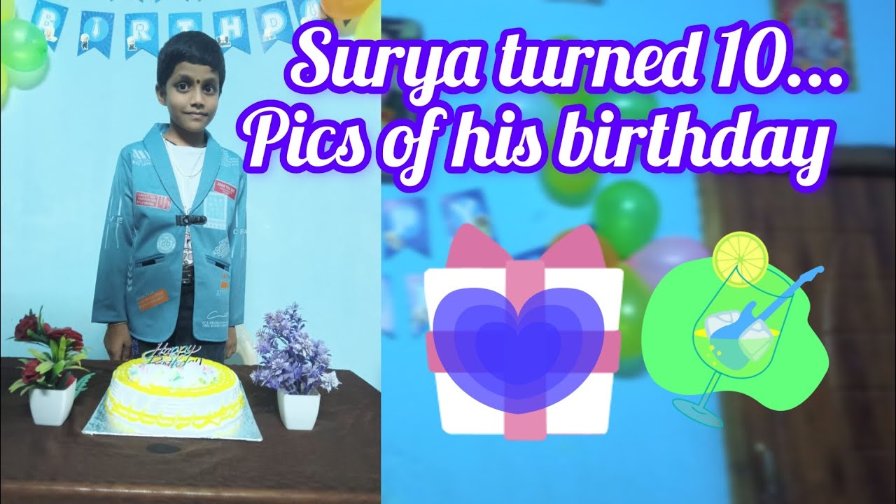surya-10th-birthday-pics-22may2023-birthday-pics-youtube