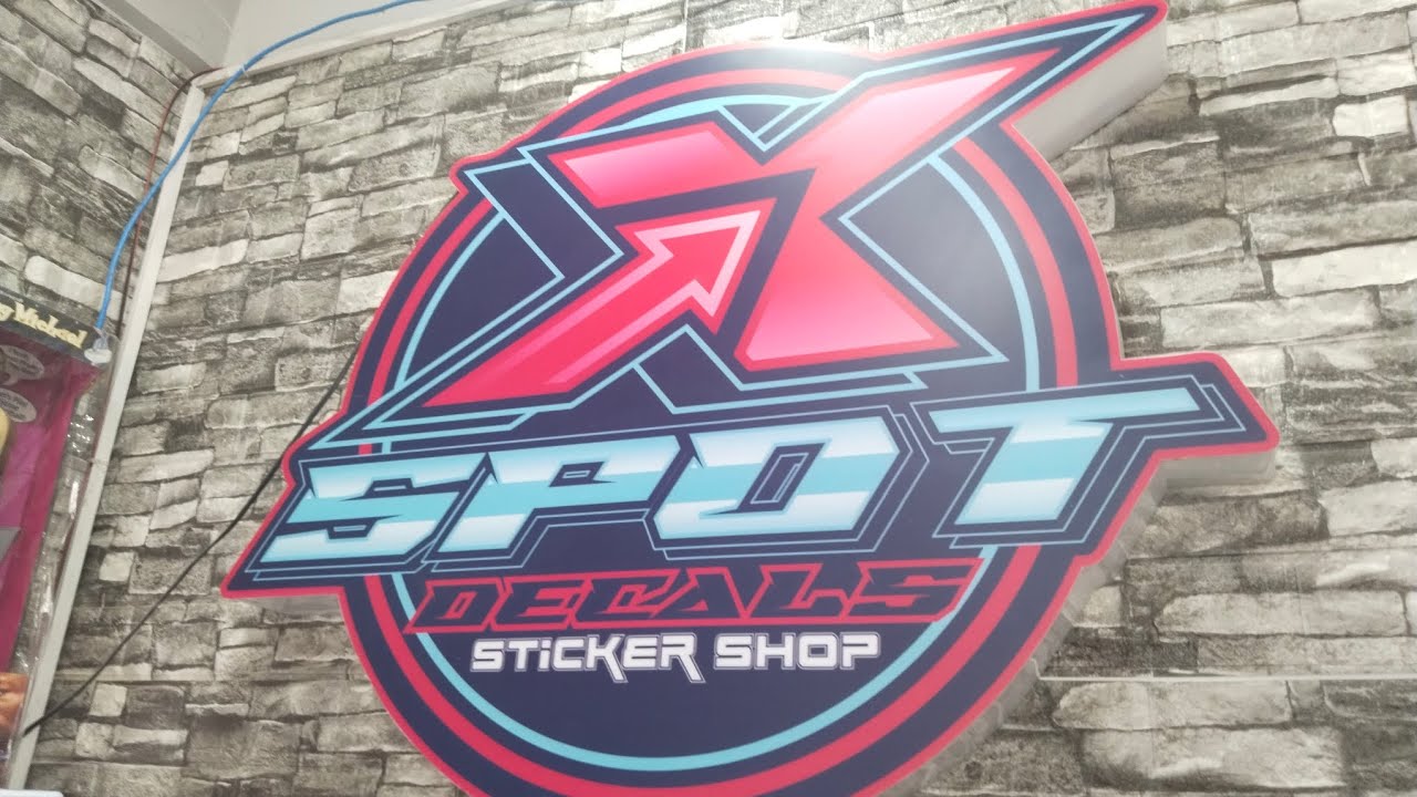XPOT DECALS Sticker SHOP OUR SPONSOR THANK YOU PO SA TIWALA AND SUPORTA ...