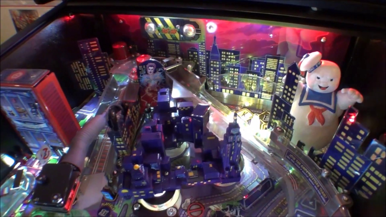 Ghostbusters Pinball Machine - Stern 2016 - YouTube