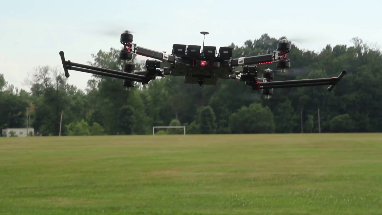 Testing the new Gryphon Dynamics propellers - YouTube