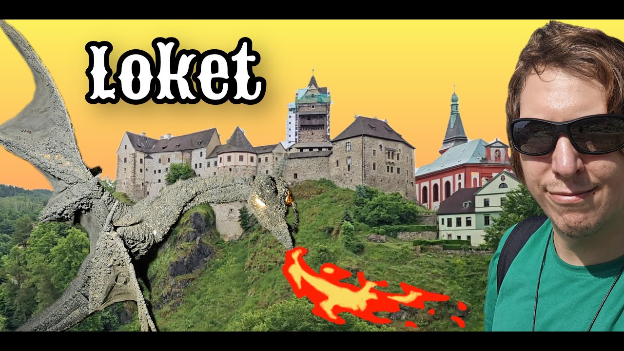 Hrad Loket. Walking tour relax 4K. - YouTube