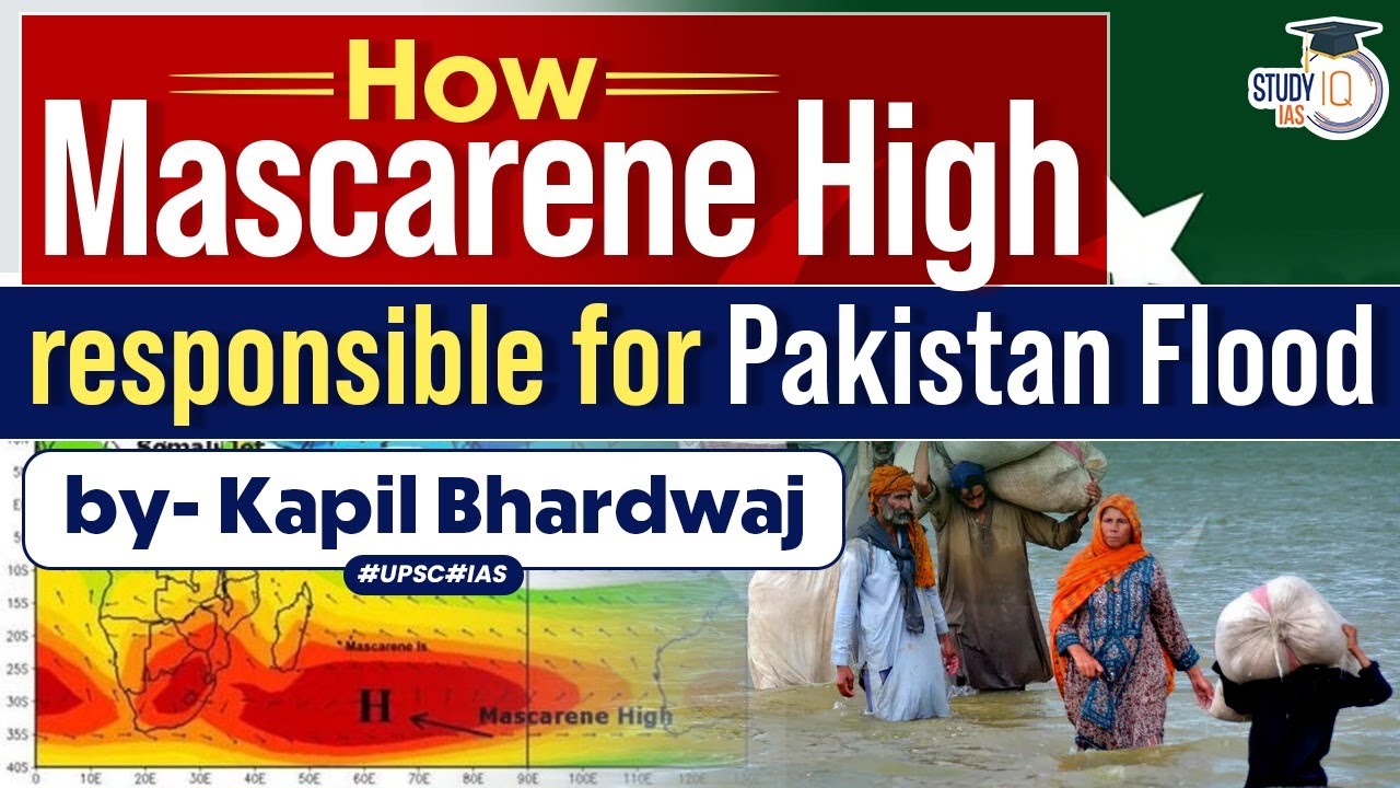 How Mascarene high responsible for the Pakistan flood | Live Session ...