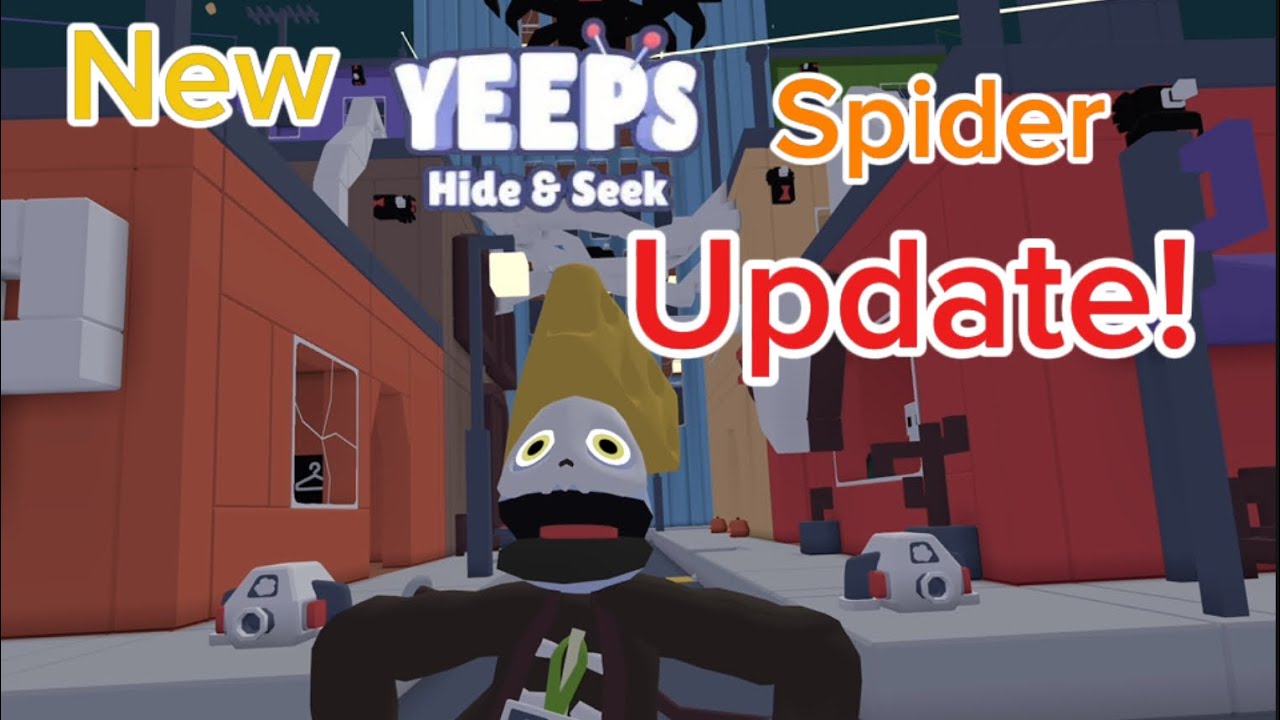 Yeeps Hide And Seek Spider Update! - YouTube