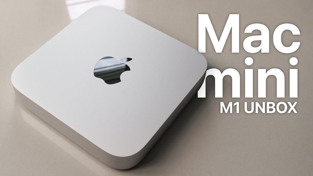 แกะกล่อง Mac mini M1 (1st generation Apple Silicon) - YouTube
