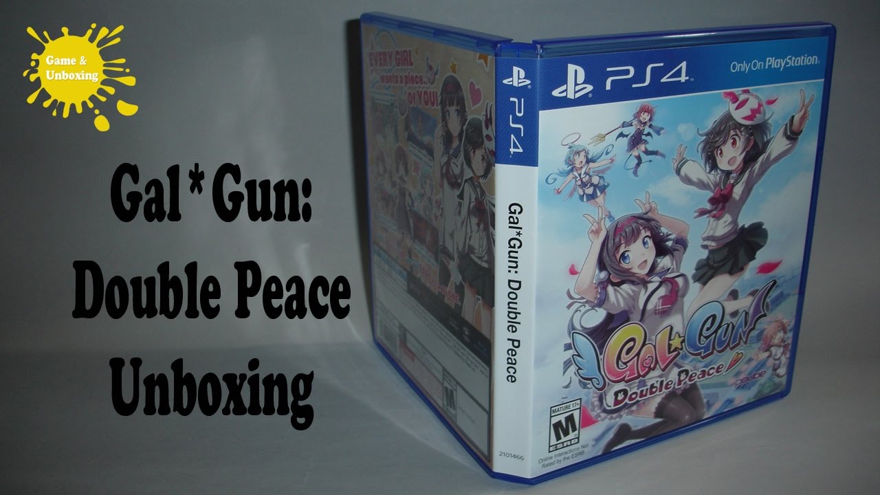 Gal*Gun: Double Peace PS4 Unboxing & Overview - YouTube