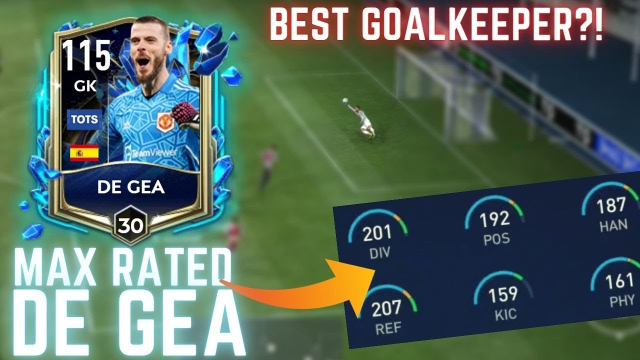 I MAX RATED TOTS DE GEA AND HE IS INSANE!!! | BEST GOALKEEPER?! | FIFA ...
