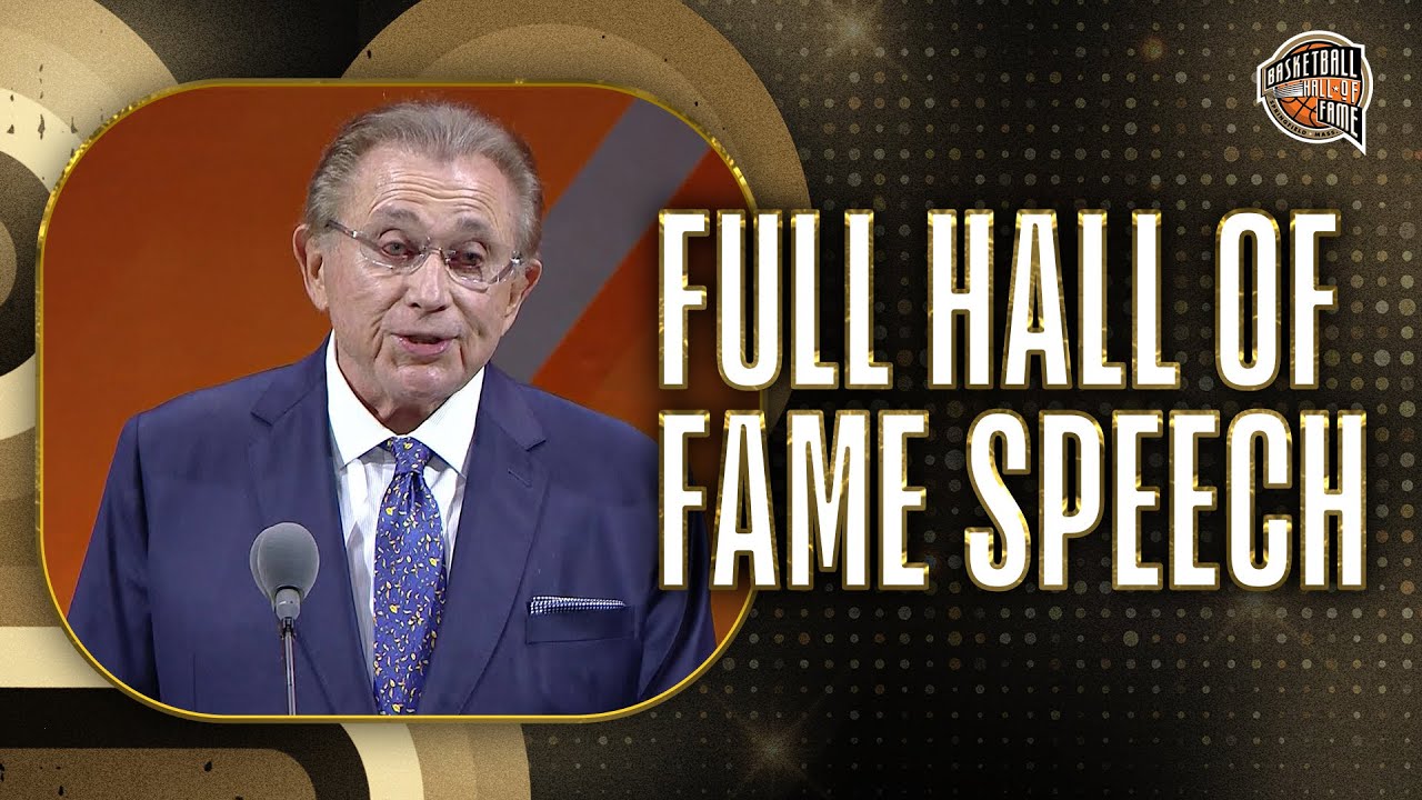 Herb Simon | Hall of Fame Enshrinement Speech - YouTube