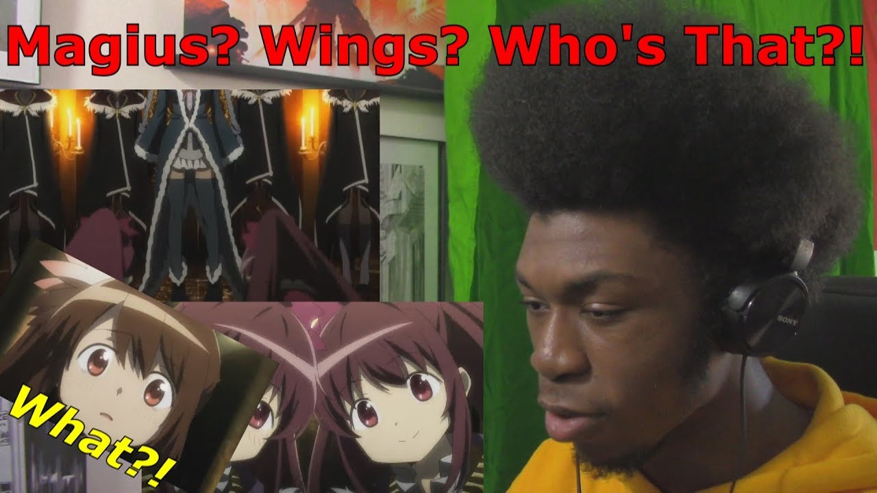 Magia Record Episode 7 [REACTION/REVIEW] Magius? Wings? Who's That ...
