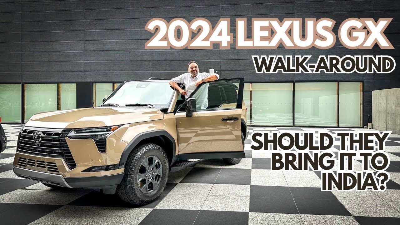 2024 Lexus GX - walk-around, design details, Overtrail trim, coming to ...