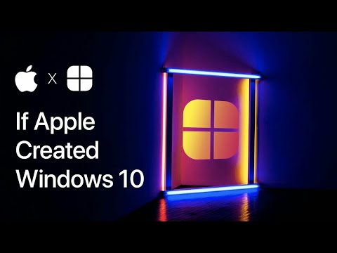 If Apple Created Windows 10 (Concept by Avdan).