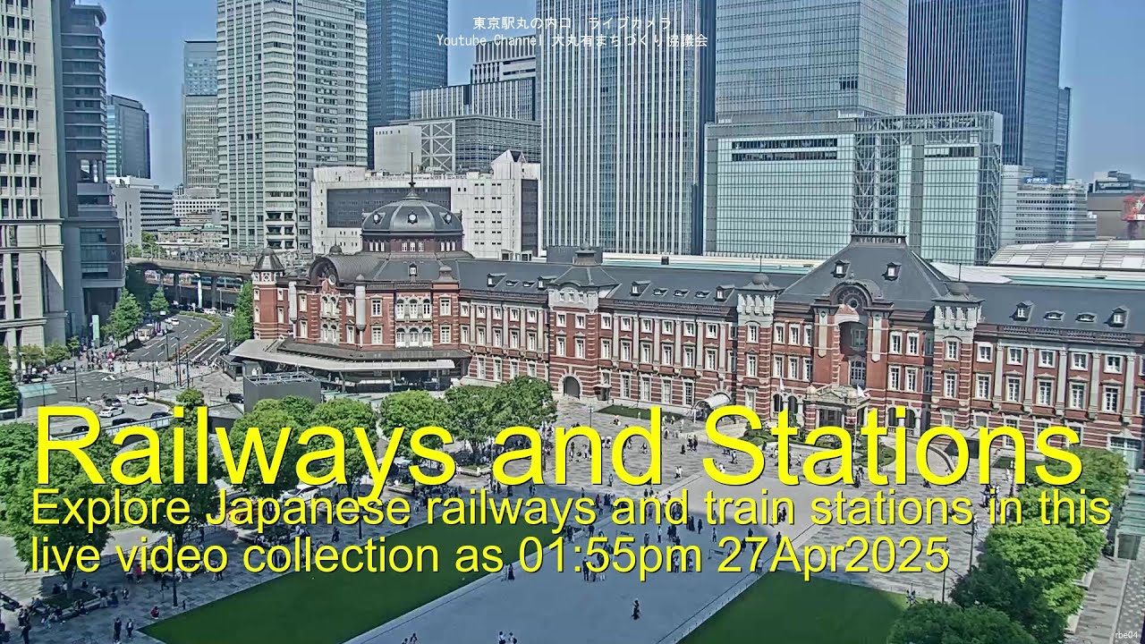 Live: Japan Railways & Train Stations Collection - YouTube