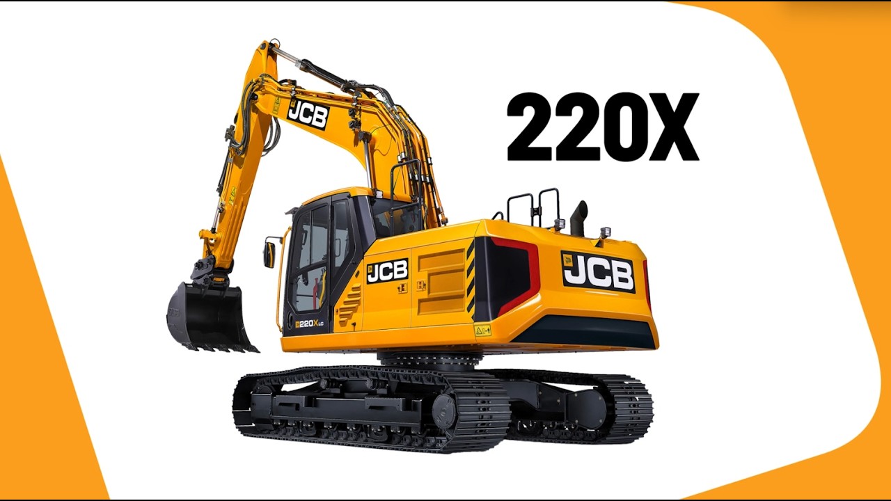 JCB 220X | 22-Ton Tracked Excavator Built to Outperform - YouTube