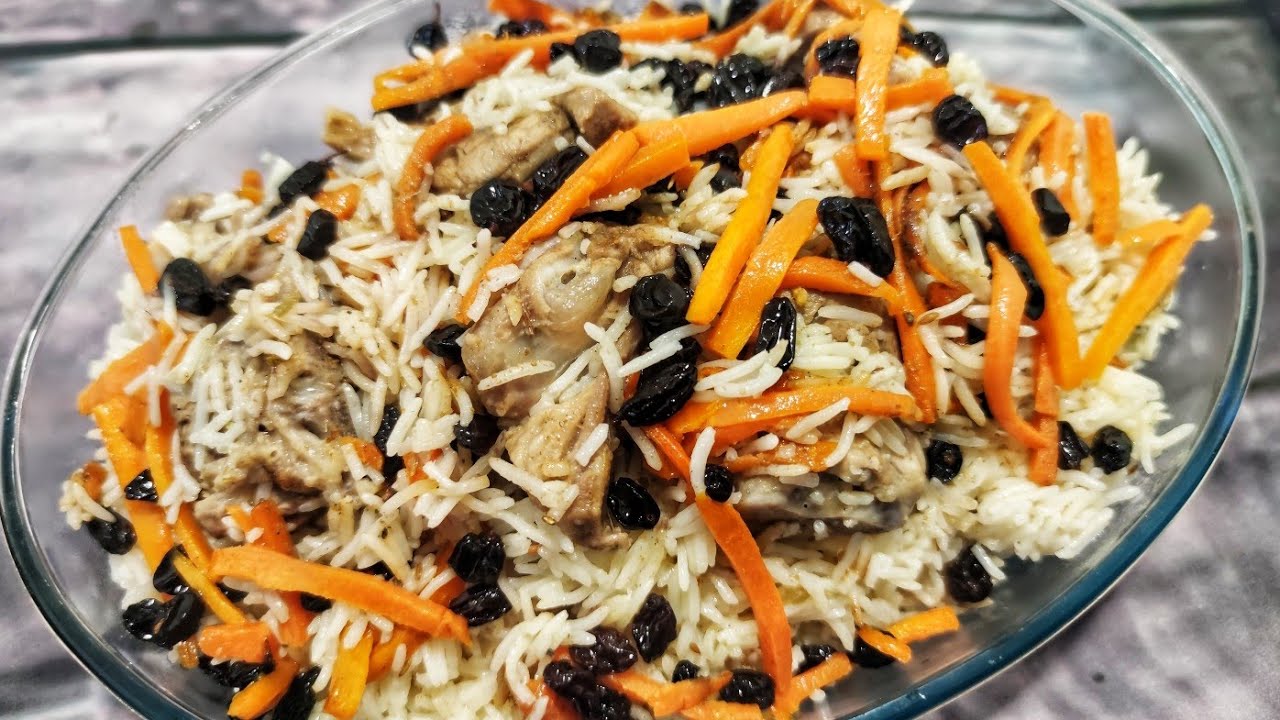 Afghani Mutton Pulao Recipe(Kabuli Pulao)അഫ്ഗാനി പുലാവ് - YouTube