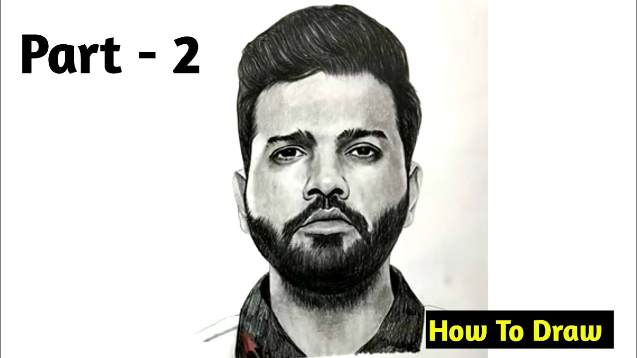 Rohit Sharma sketch drawing | Part - 2 | - YouTube