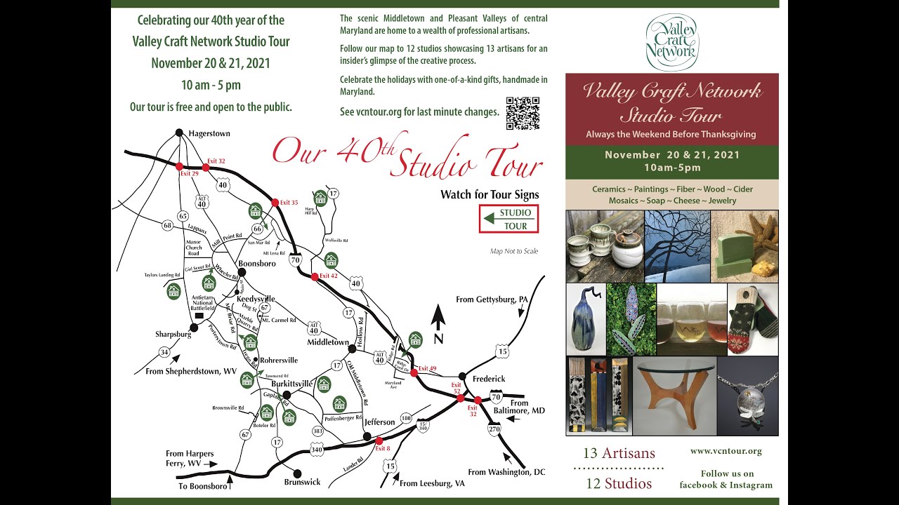WELCOME TO THE 2021 VALLEY CRAFT NETWORK STUDIO TOUR - YouTube