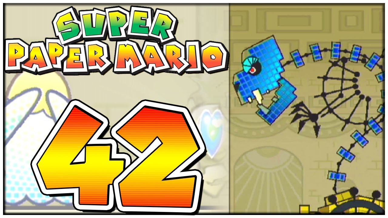SUPER PAPER MARIO Part 42: WELT 7 ENDGEGNER FROSTSCHOCK & LIEBIDI, das ...
