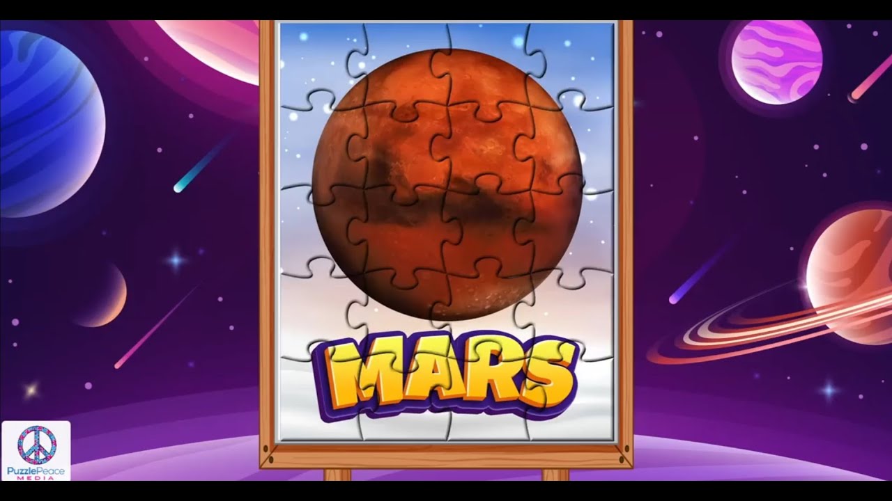 Puzzles for Toddlers | Learn the Solar System | Planets l Mars | Puzzle ...