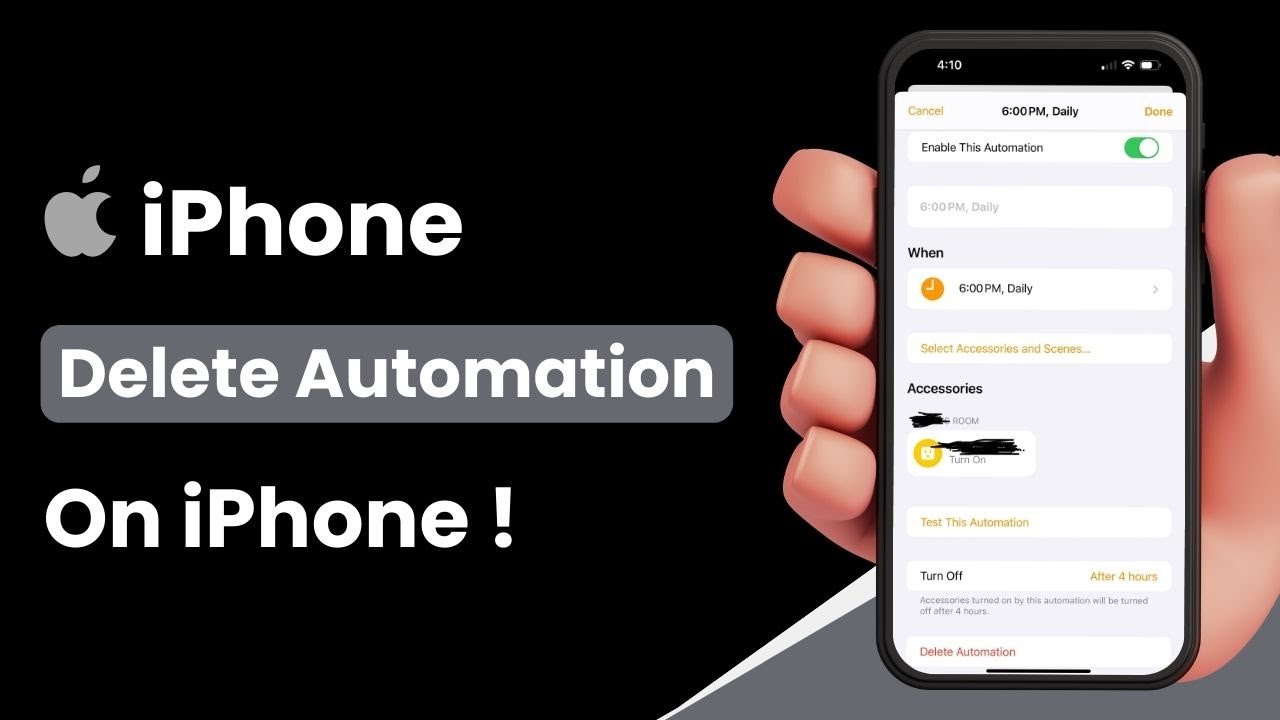How to Delete Automation in iPhone ! - YouTube