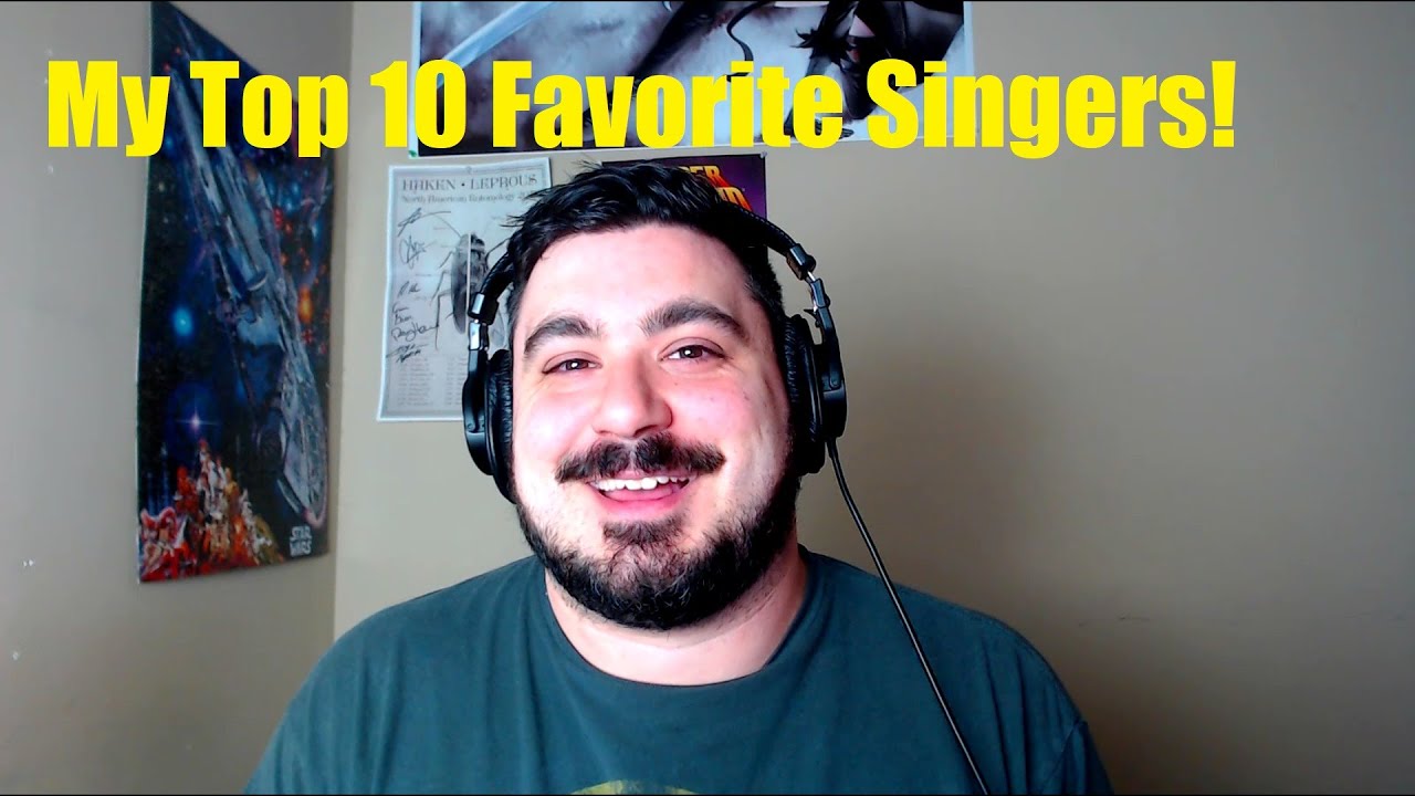 My Top Ten Favorite Singers of All Time! - YouTube