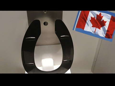 🇨🇦 CANADA TOILET 2 🇨🇦 = "Wallhung TOTO Bowl and AQUANAR Sensor" - YouTube