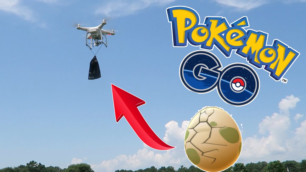 Pokémon GO HACK | HATCH EGGS WITH A DRONE!! - YouTube