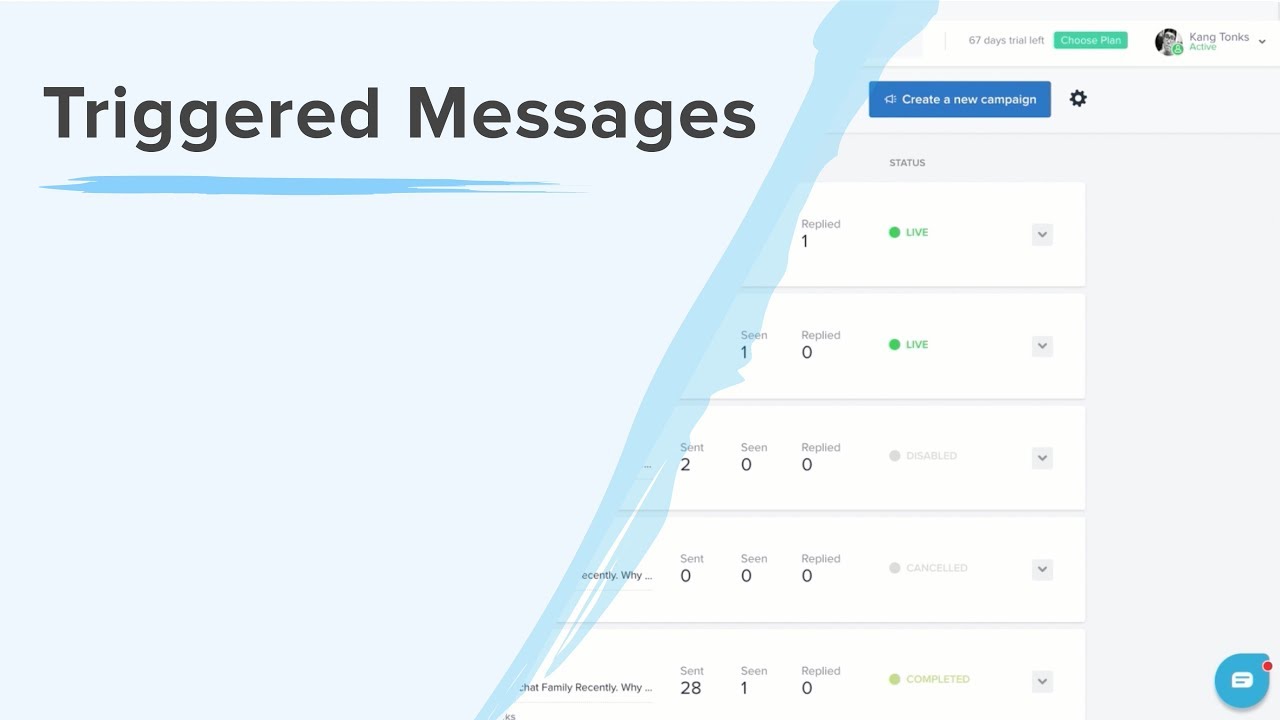 Engage proactively with Triggered Messages - YouTube