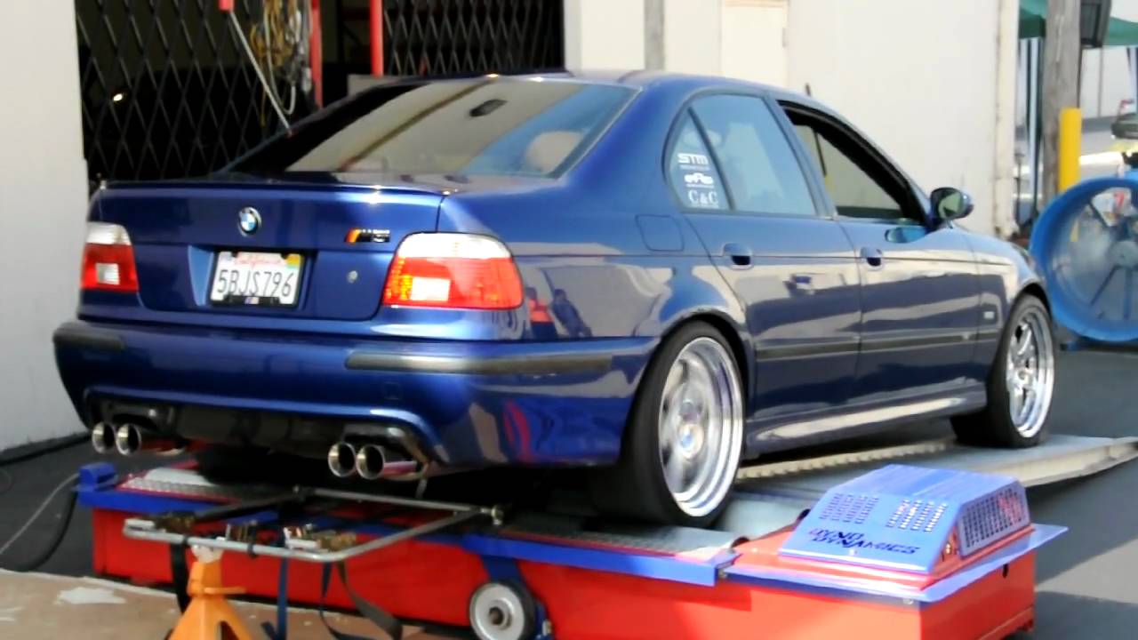 E39 M5 Dyno Dynamics run - YouTube