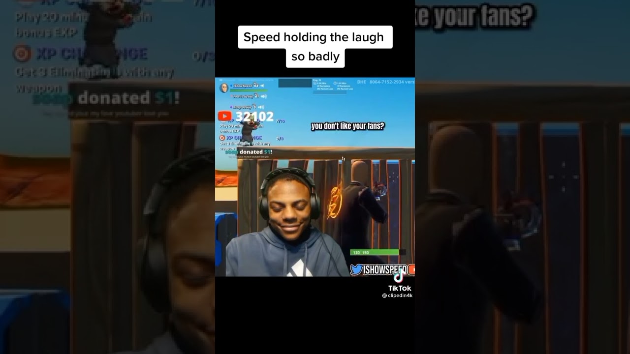 Speed trying not to laugh 😂😂😂😂 at a homeless kid #ishowspeed #shorts # ...