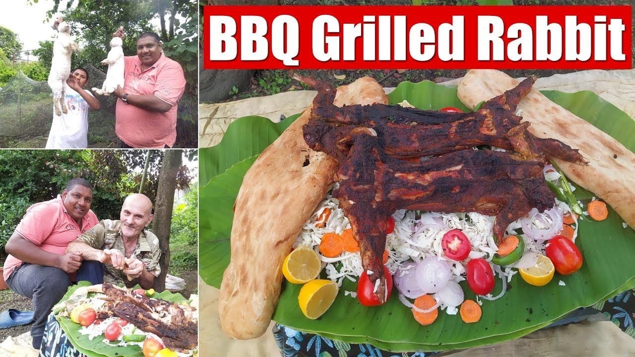 BBQ Grilled Rabbit | GRILLED RABBIT RECIPE | മുയൽ ഇറച്ചി കനലി ...