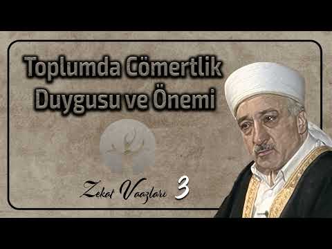 Toplumda Cömertlik Duygusu ve Önemi | Zekat Vaazları 3 | M.Fethullah Gülen