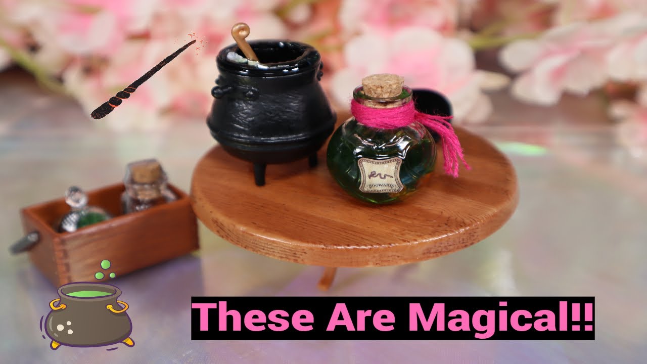 Harry Potter Make It Mini Potions~ Flesh Eating Slug Repellent~ - YouTube