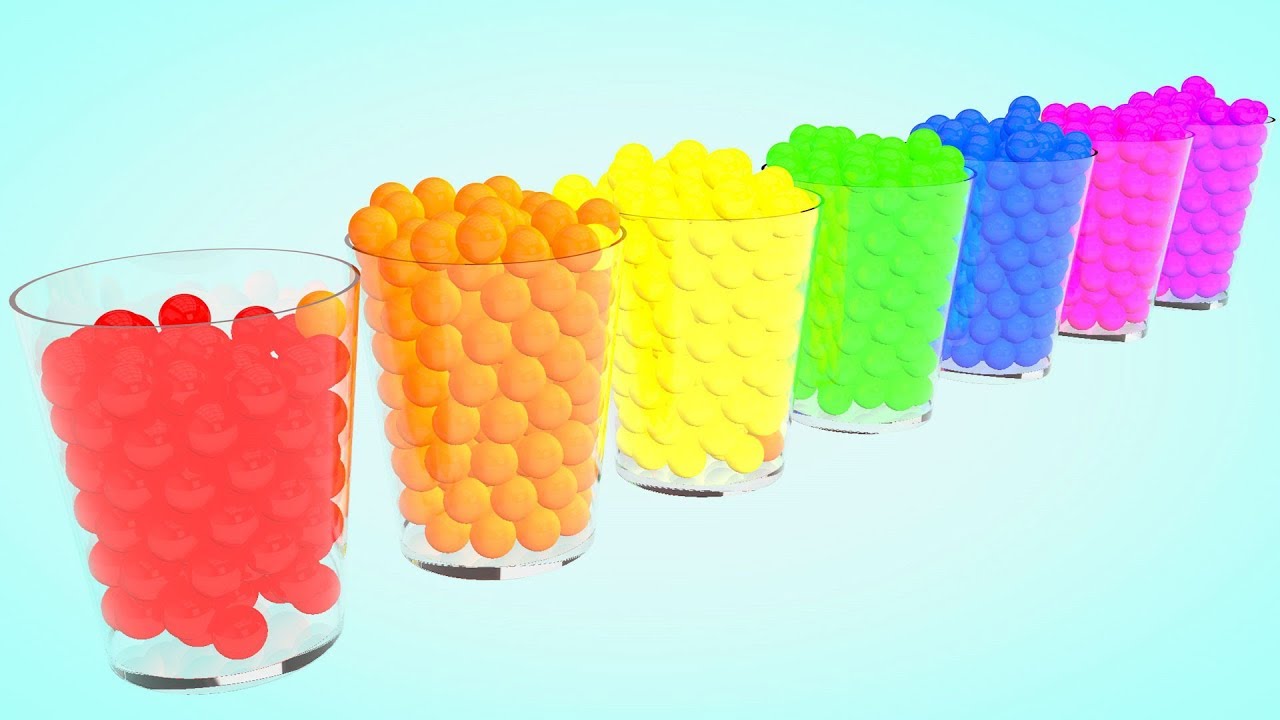 Baby Fun Play Learning Colors with Color Balls Water Pipe Slider Toy ...