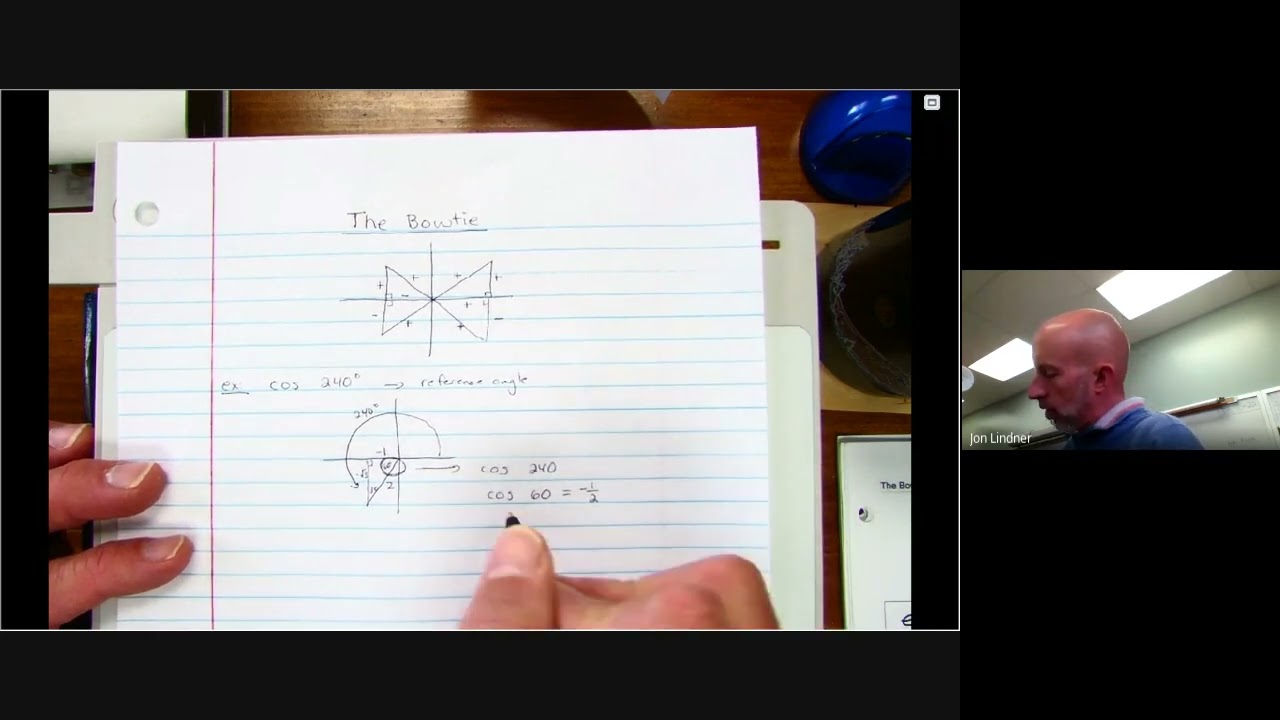 The Bowtie Method for Trigonometry - YouTube
