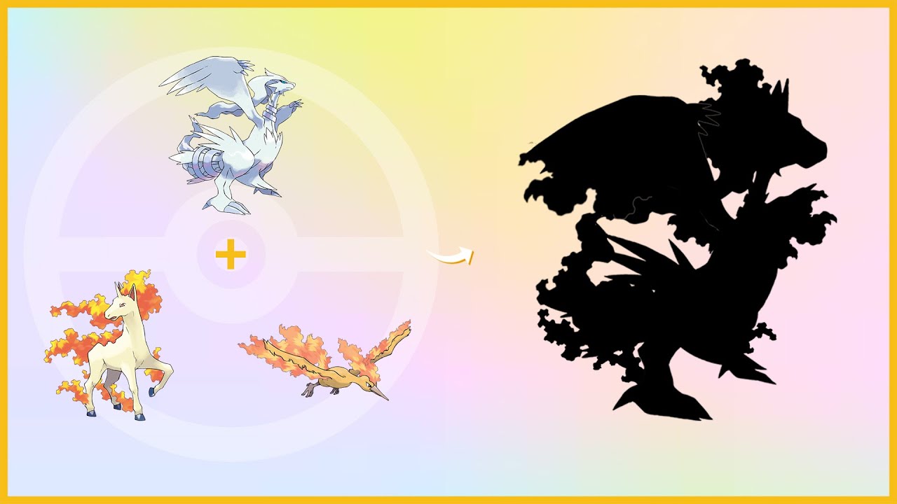 Pokemon Fusion | Reshiram + Moltres + Rapidash - YouTube