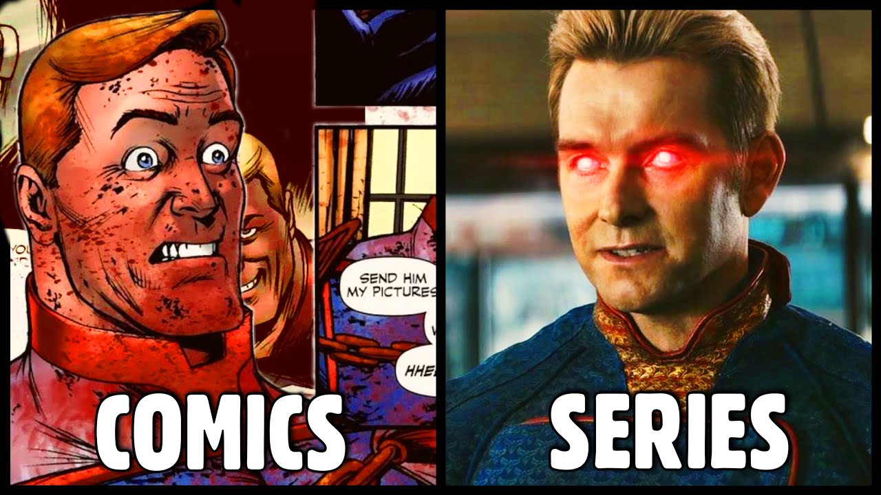 The Boys: 10 Controversial Changes From Comics To The Show - YouTube