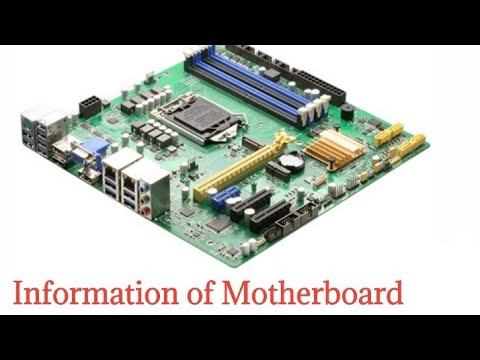 Information of Motherboard.The History of motherboard and component of ...