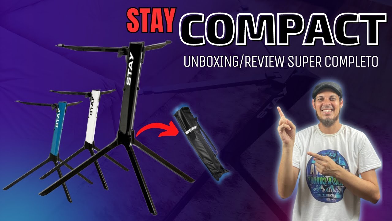 STAY COMPACT | Leve e Versátil Estante para Teclados (Review) - YouTube