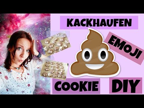 Kackhaufen 💩😂 Cookie EMOJI DIY | Kacki EMOJI |  Selber machen | Selfmadejungle