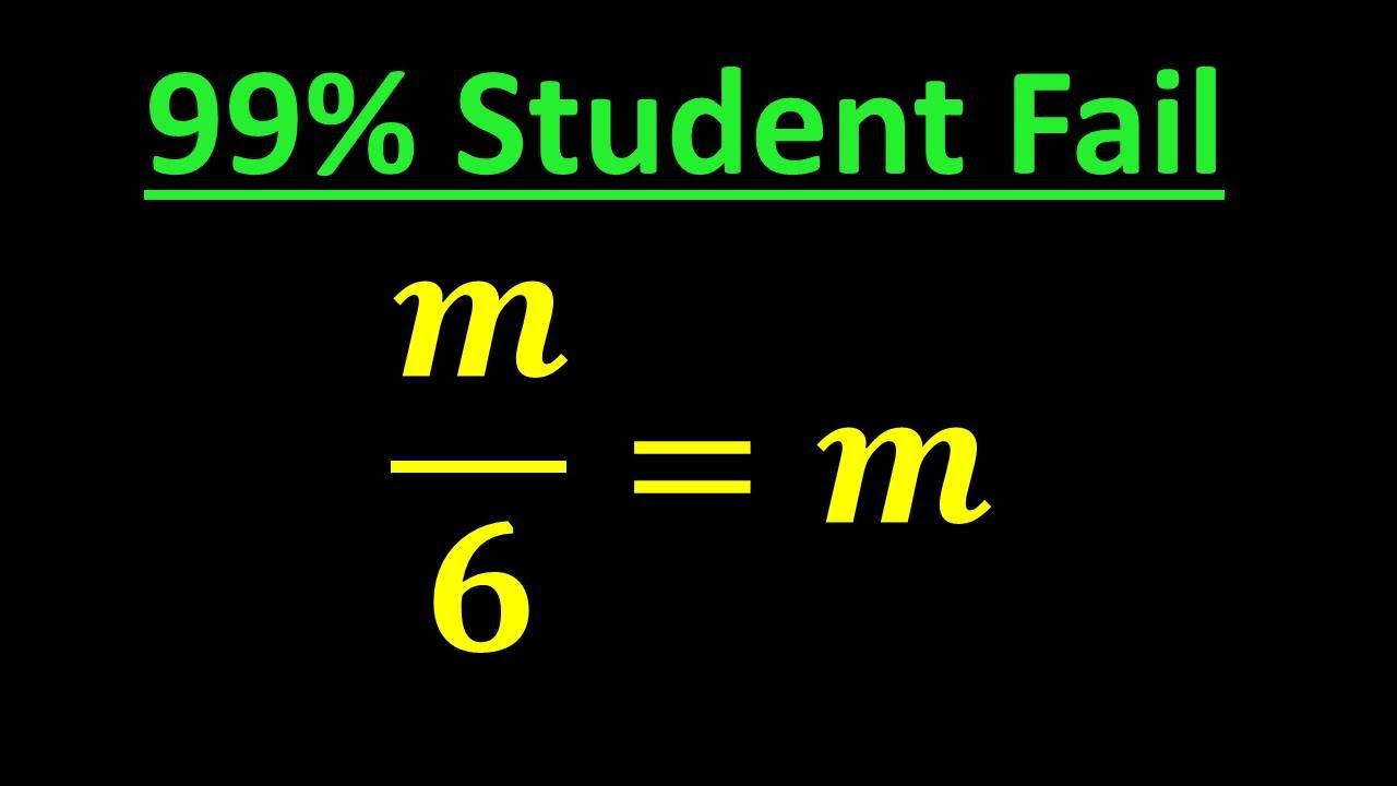Solving a 'Harvard' University entrance exam | Find m? - YouTube