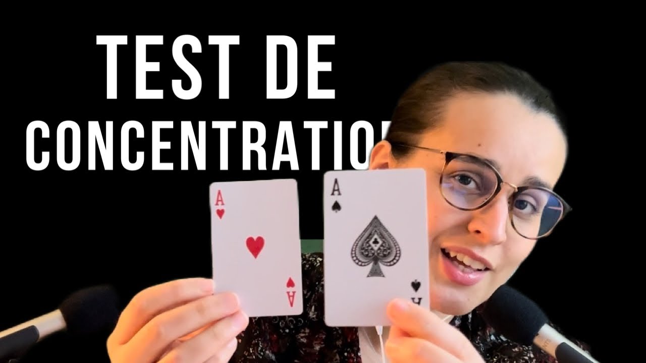 ASMR FR | Test de concentration 💫 - YouTube