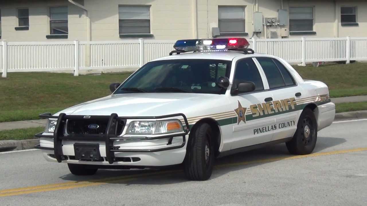 Florida Sheriff Car Nice Federal Signal Led Lightbar - YouTube