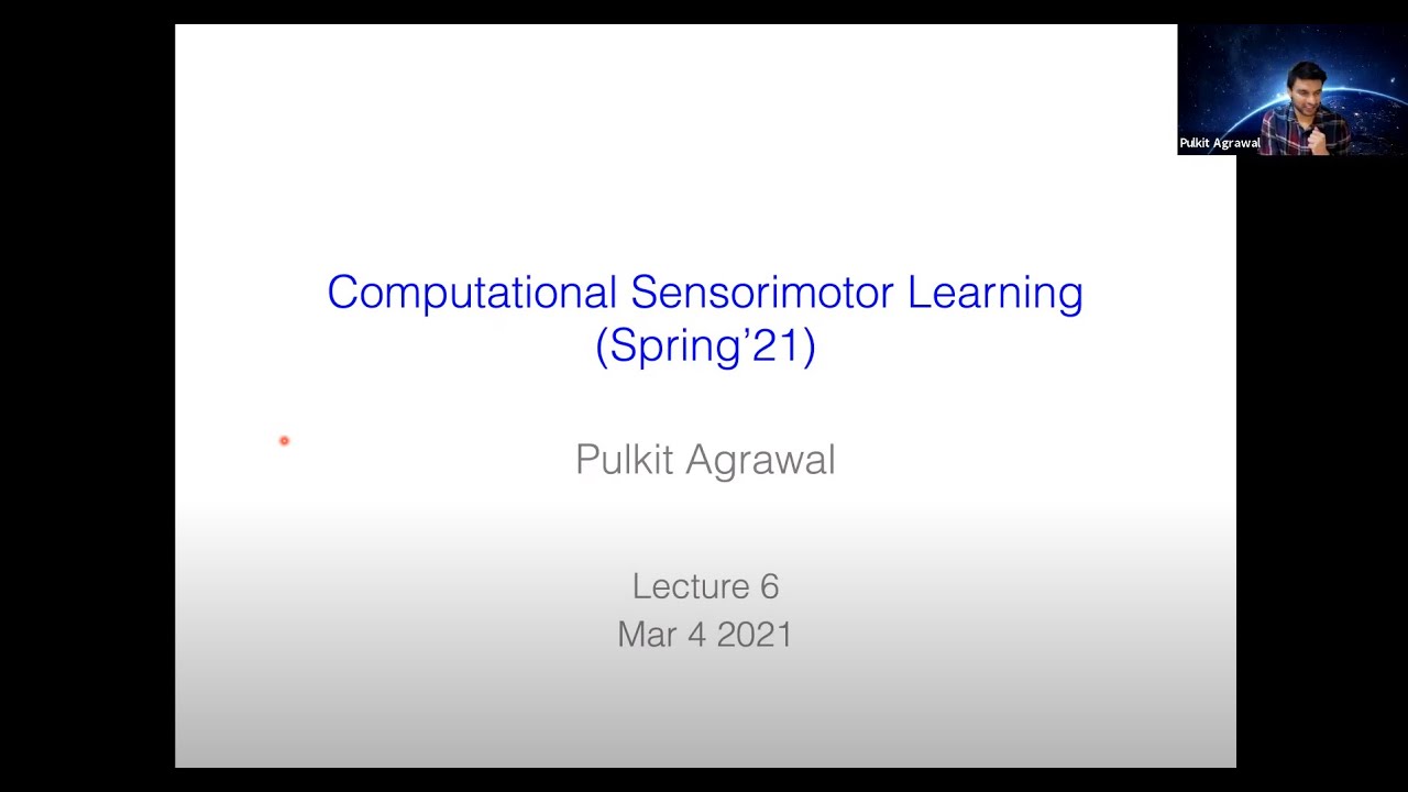 CSL Spring'21 - Lecture 6: On Policy Learning - YouTube