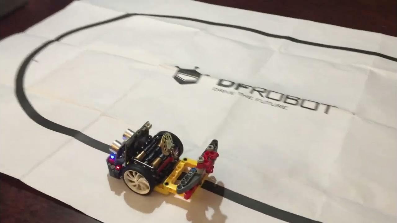 Line Follower DF Robot Micro Maqueen New Code - YouTube